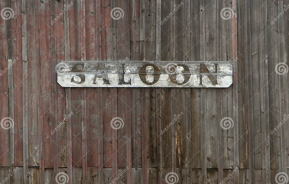 Old Saloon Sign stock photo. Image of beer, alcohol, beverage - 5314938
