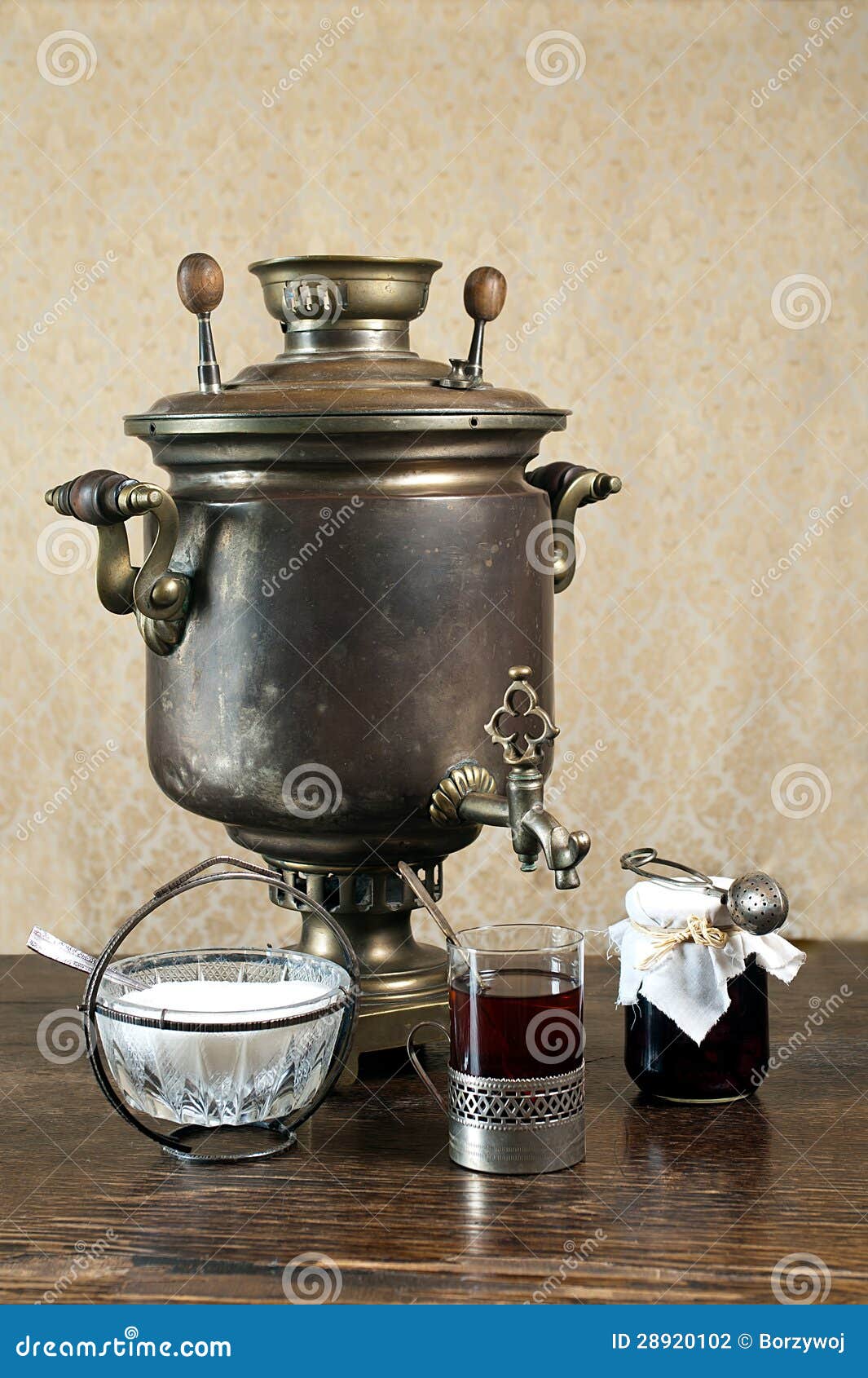 Old samovar stock photo. Image of antiquated, historic - 28920102
