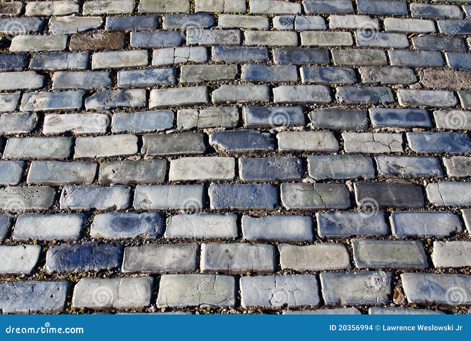 Old San Juan - Blue Cobblestone Street Stock Photo - Image of city ...