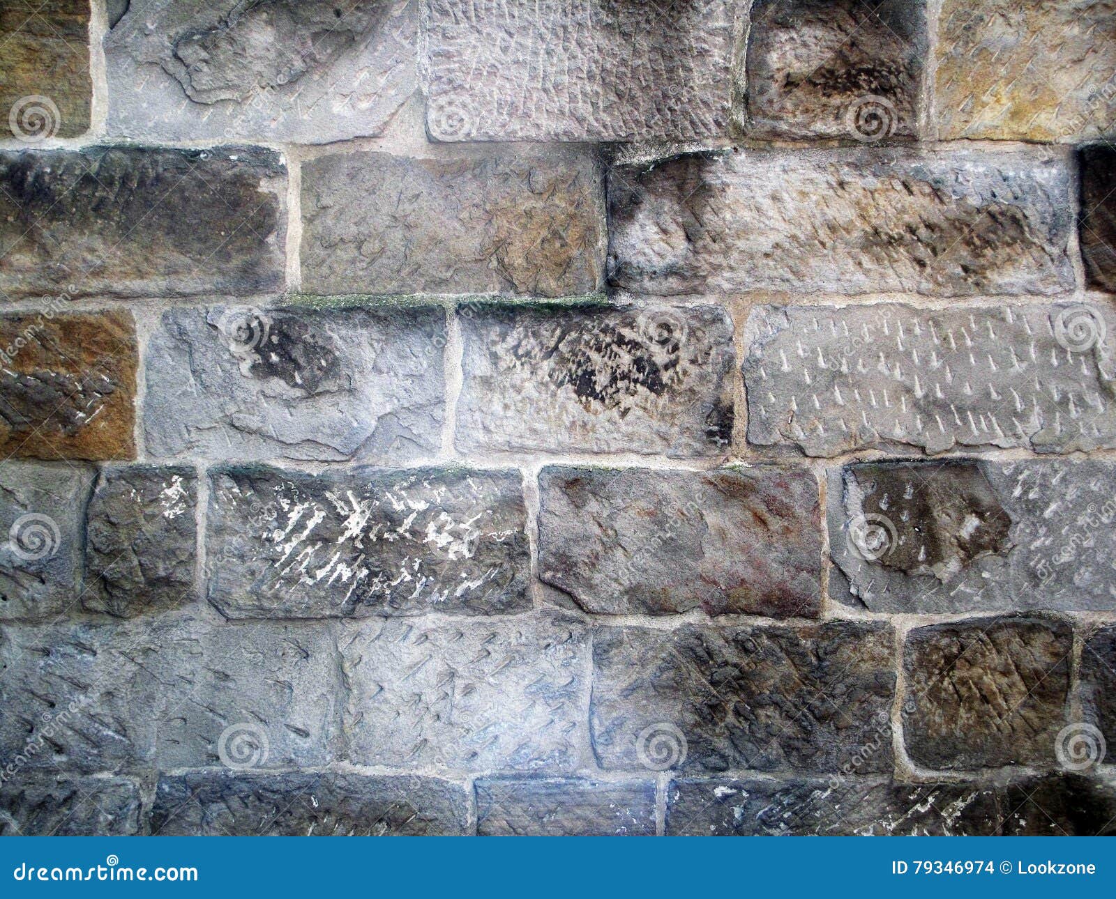 Old Sandstone Block Wall. stock photo. Image of country - 79346974