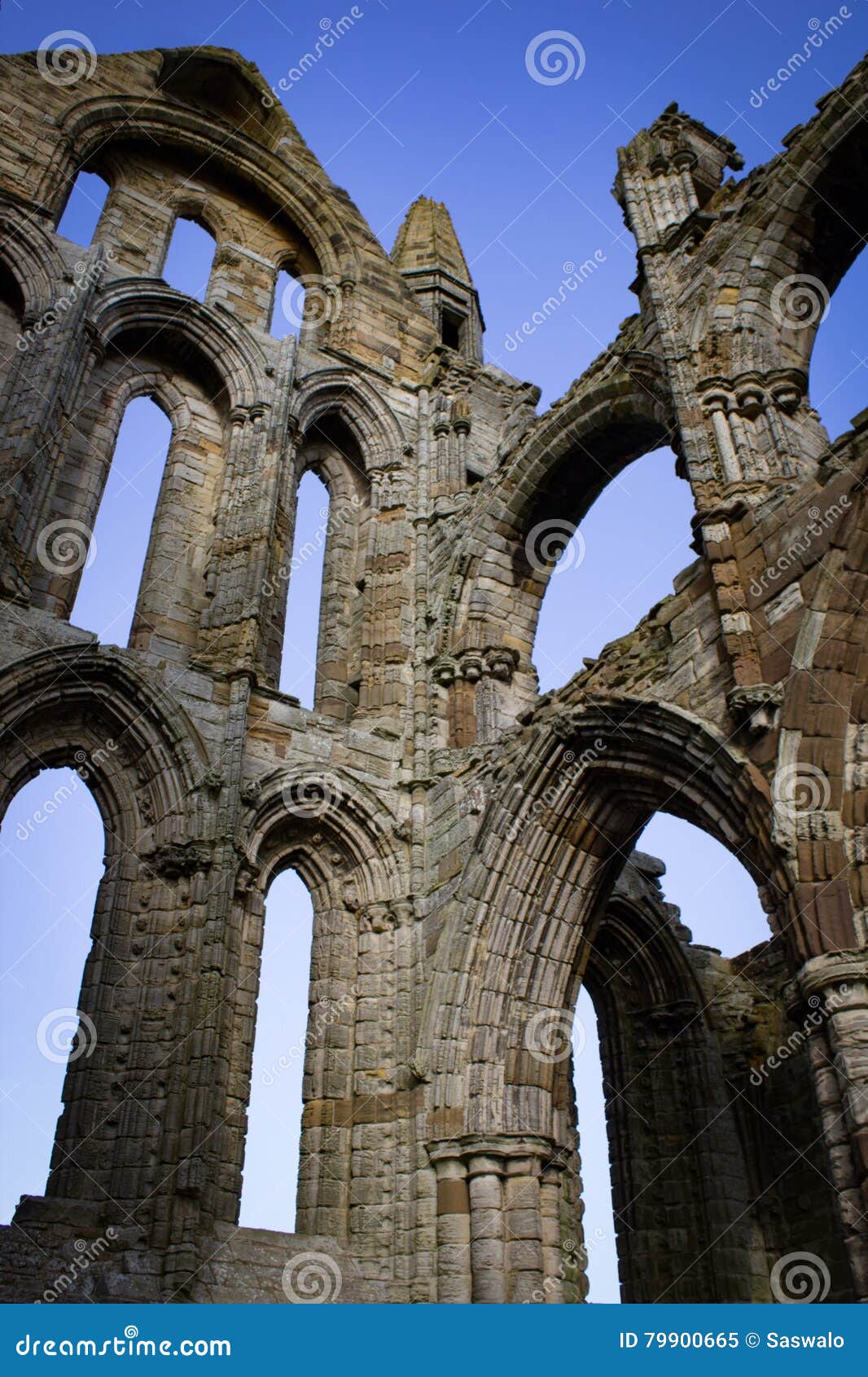 Old Sandstone Gothic Ruins stock image. Image of gothic - 79900665