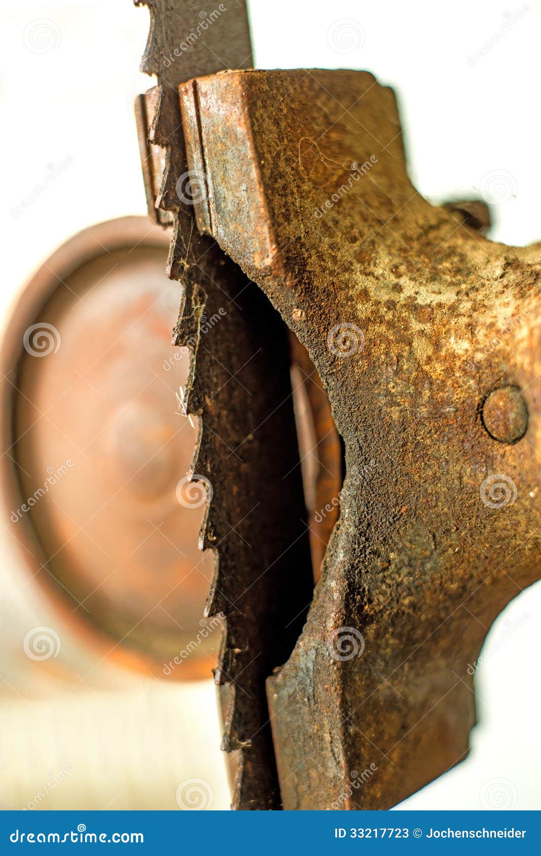 Old saw stock image. Image of antique, wood, macro, tool - 33217723