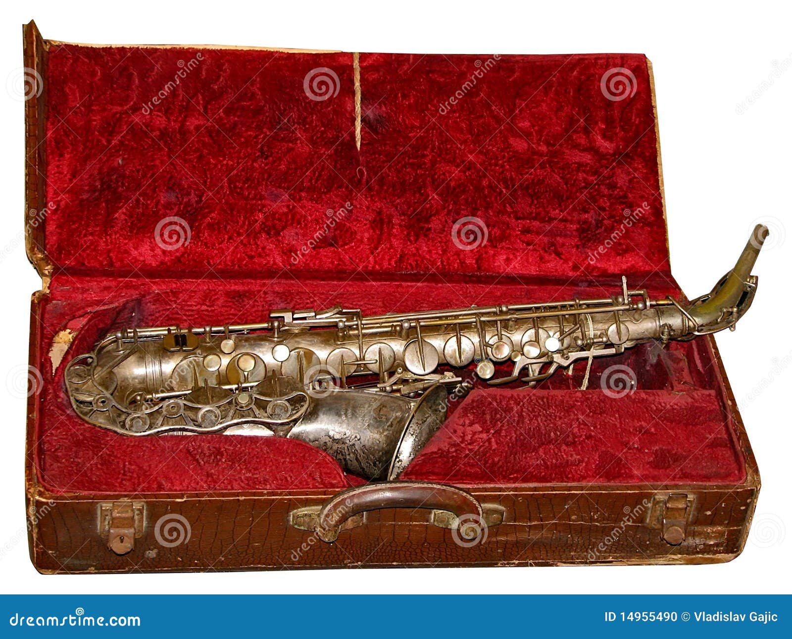 Old sax stock photo. Image of blowing, jazz, sound, metal - 14955490