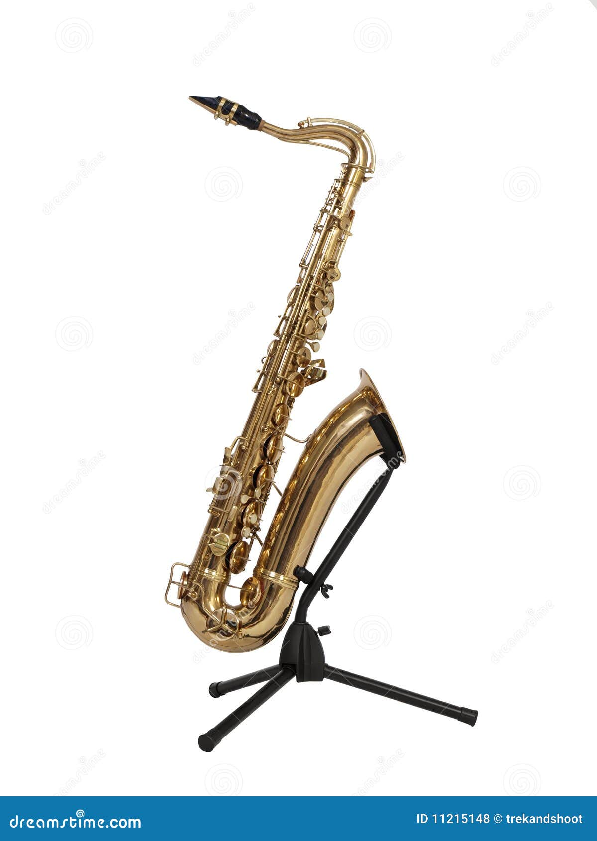Old Saxophone stock photo. Image of music, jazz, clean - 11215148