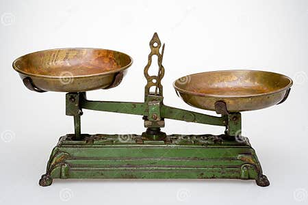 Old scale stock image. Image of vintage, judgment, weights - 717089