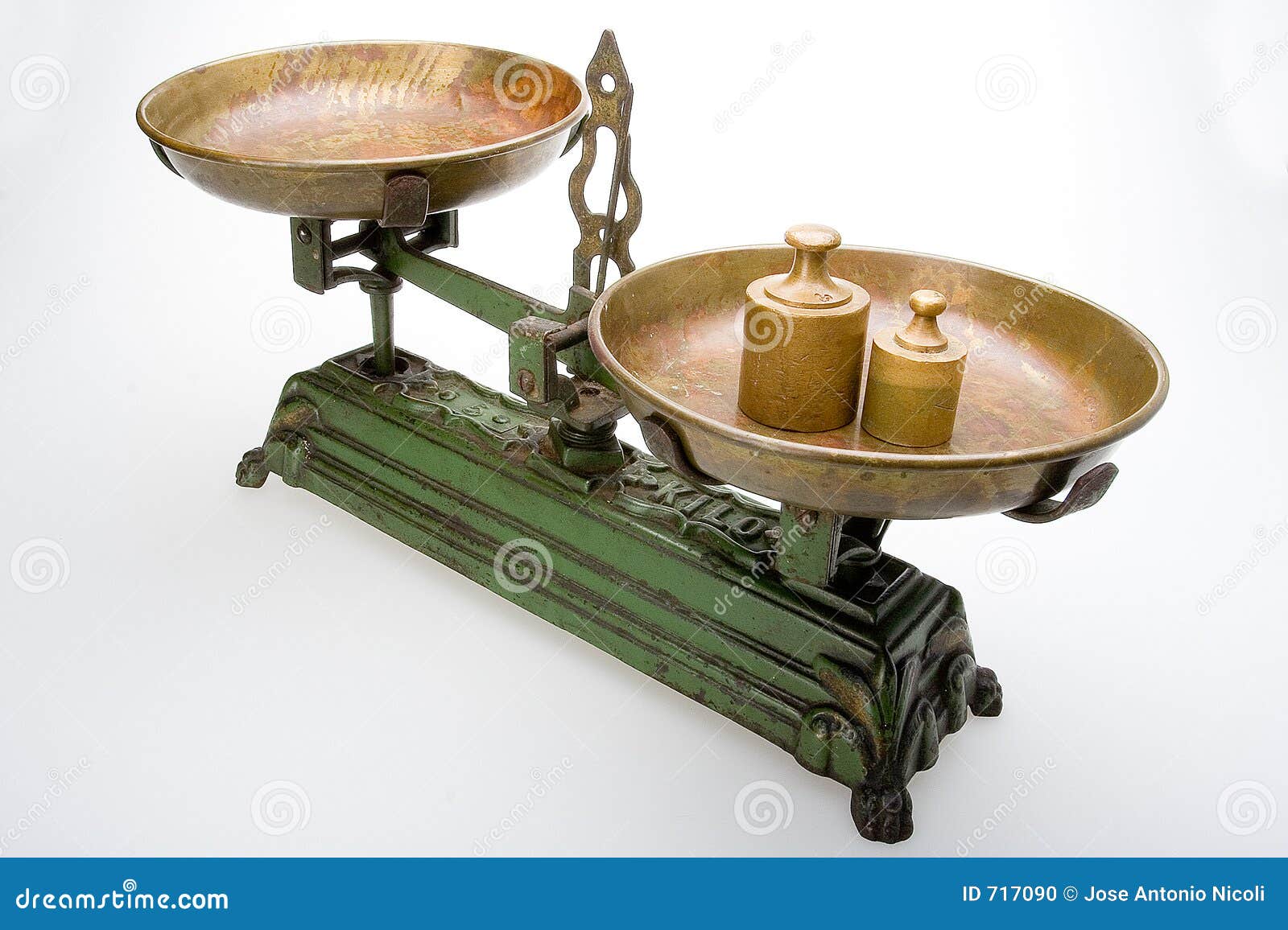 Old scale stock photo. Image of judgment, justice, weights - 717090