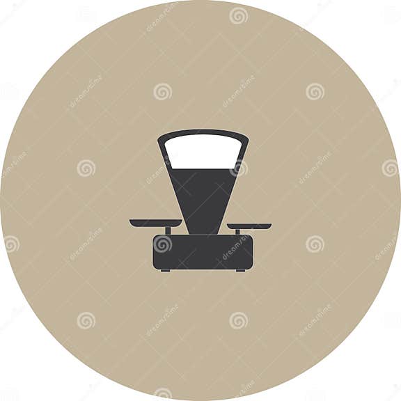 Old Scales Icon. Illustration of Old Scales Icon for Web Design Stock ...