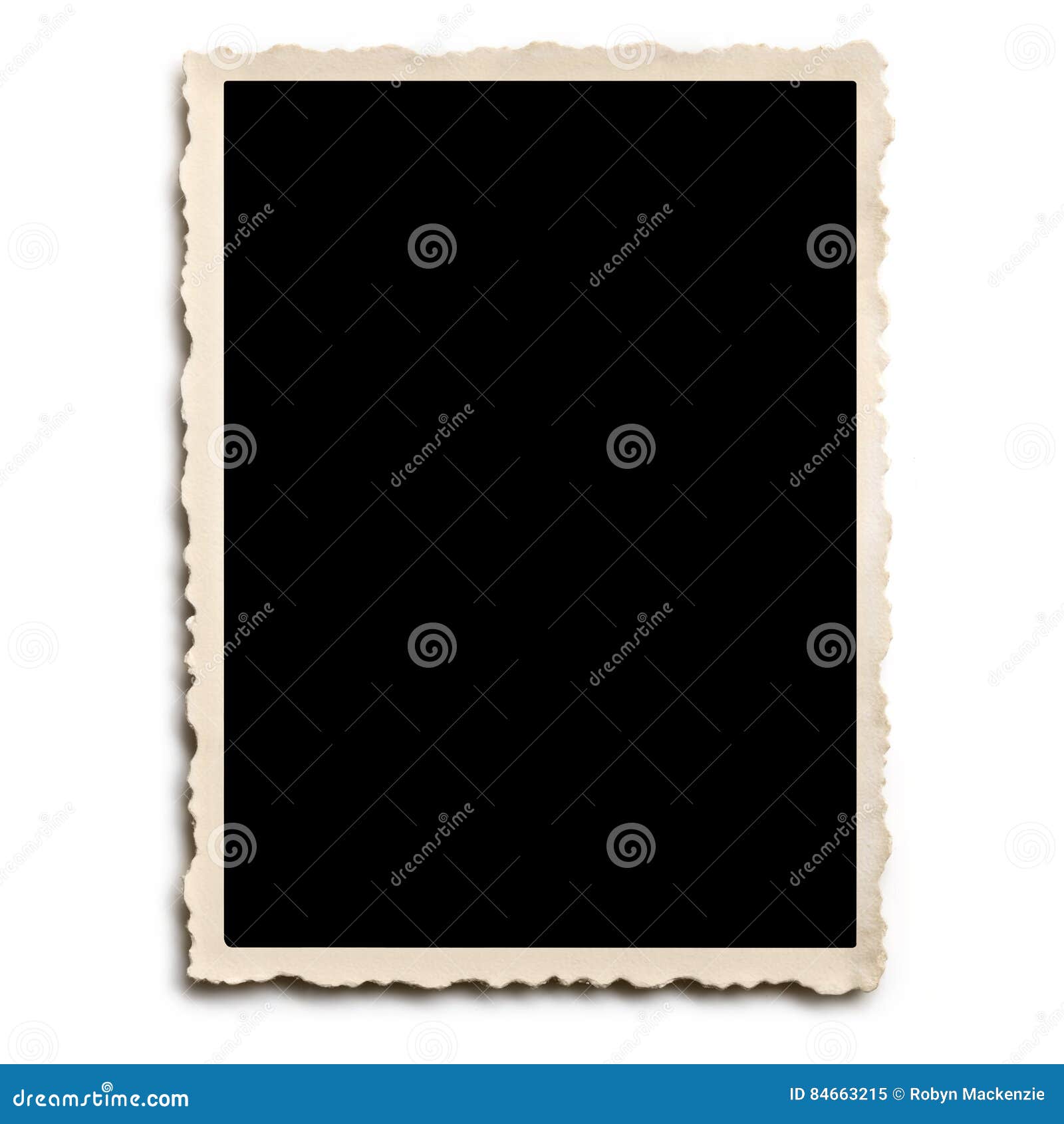 Old Photo Scalloped Edges