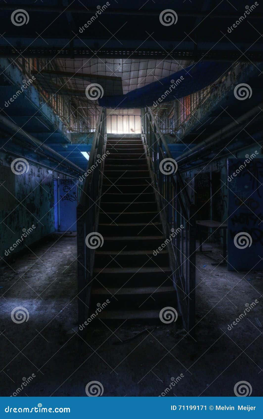 Old scary Prison stock image. Image of historic, crime - 71199171