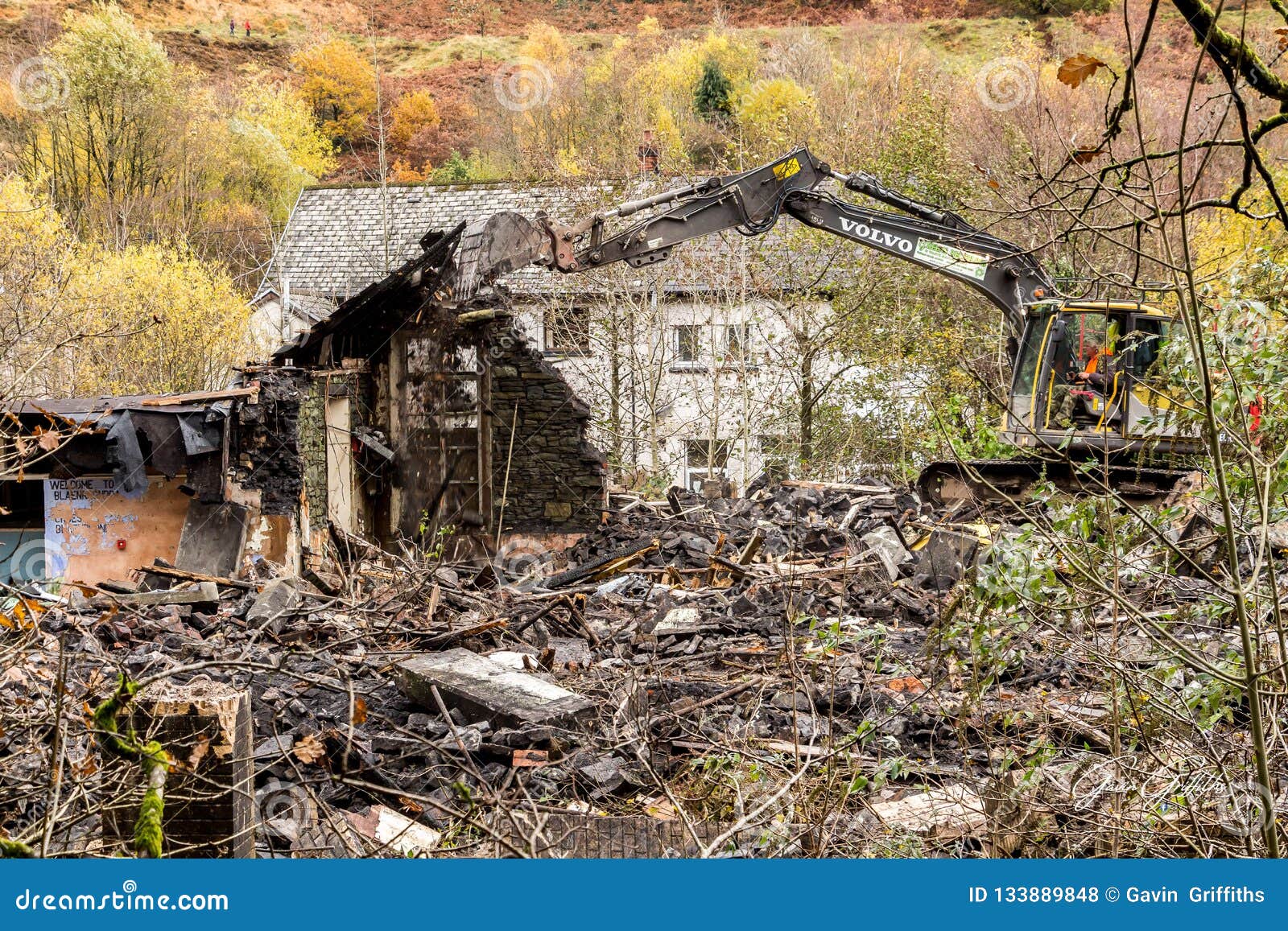 Demolition stock photo. Image of demolition, remains - 133889848