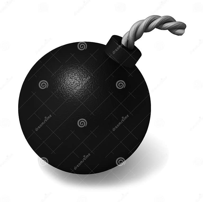 Old School bomb stock illustration. Illustration of bomb - 15152923