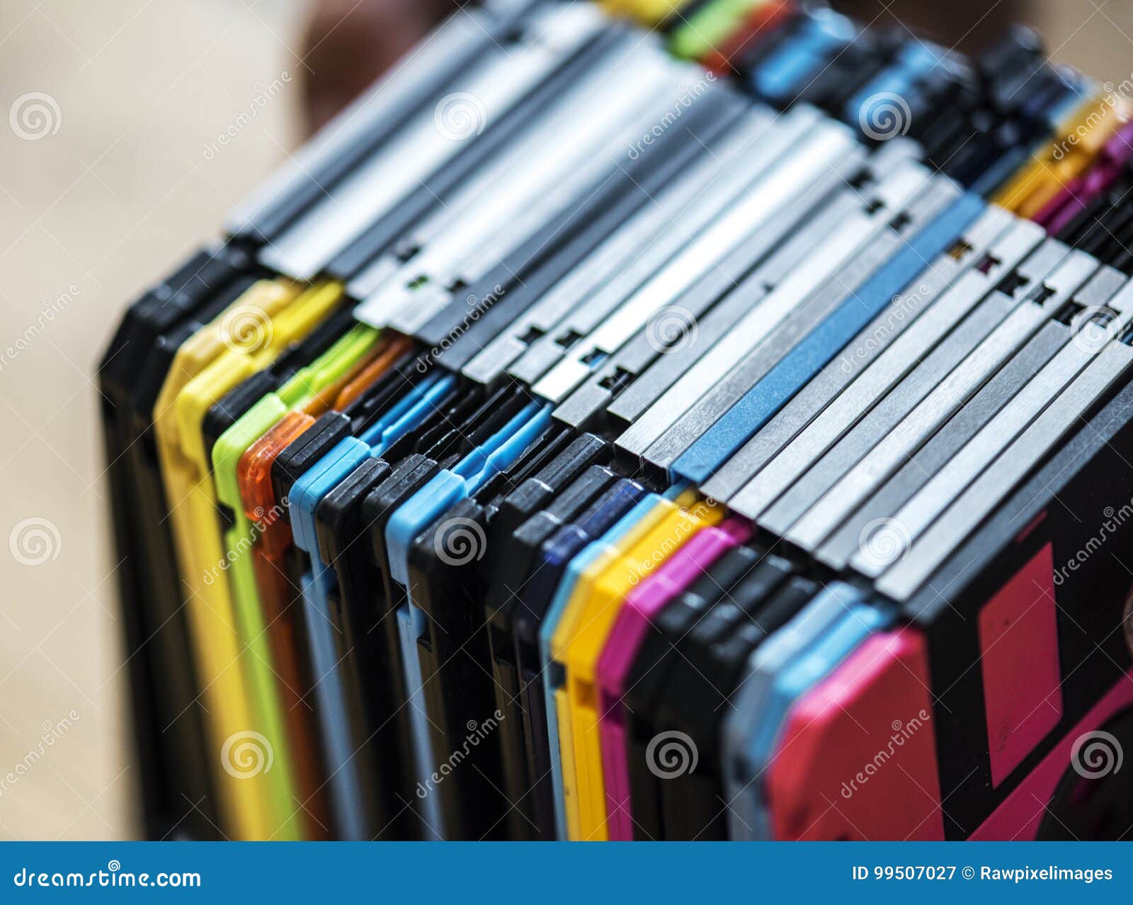 Old School Floppy Disk Drive Data Storage Stock Image - Image of floppy ...
