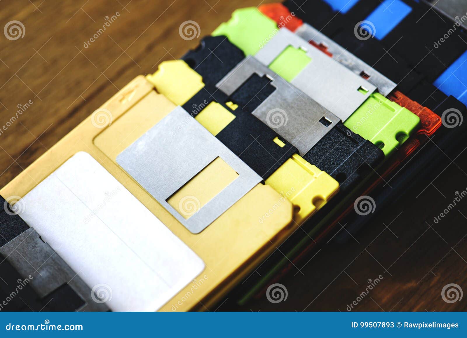 Old School Floppy Disk Drive Data Storage Stock Image - Image of floppy ...