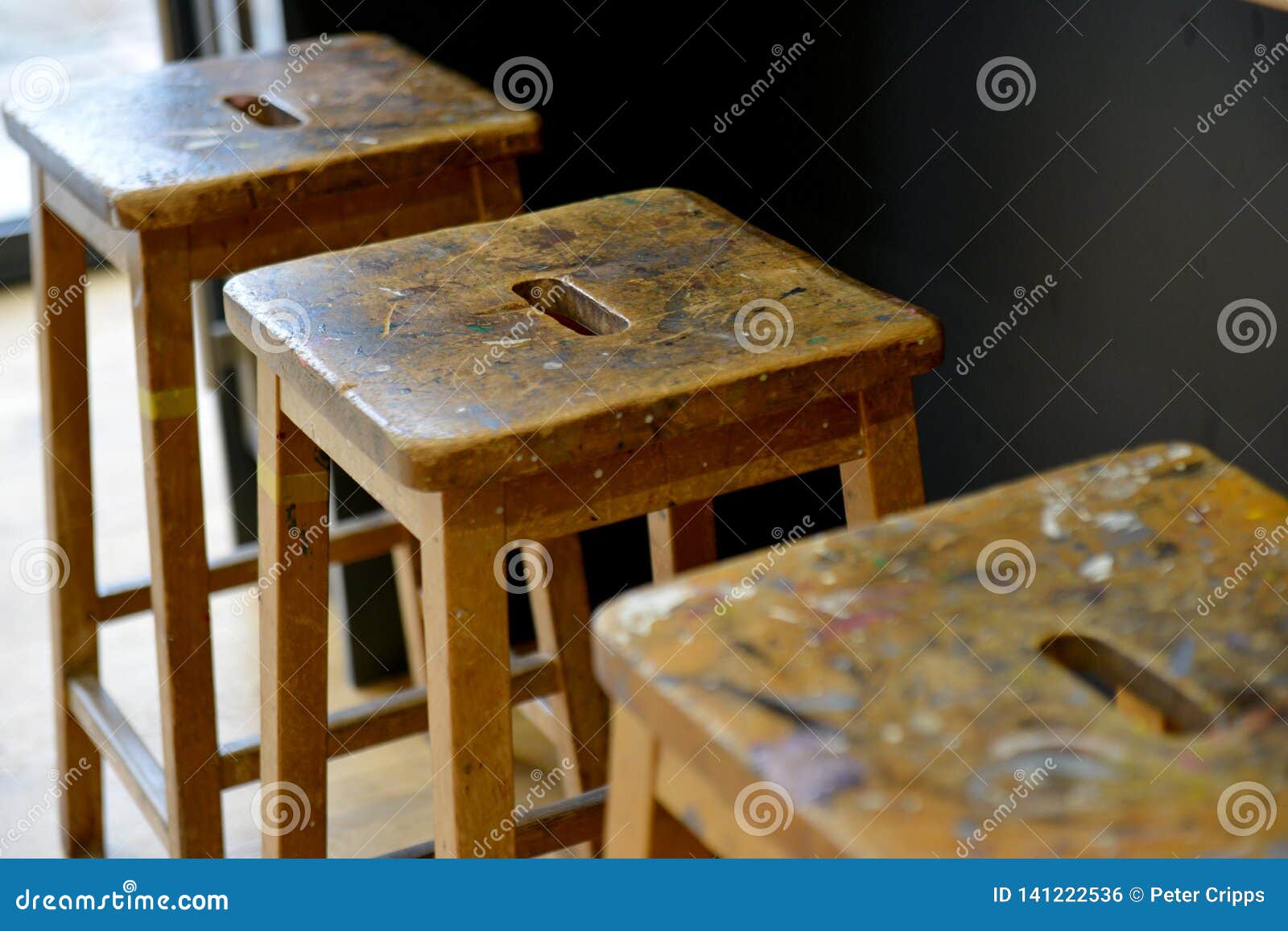 Old school lab stools stock photo. Image of kitchen - 141222536