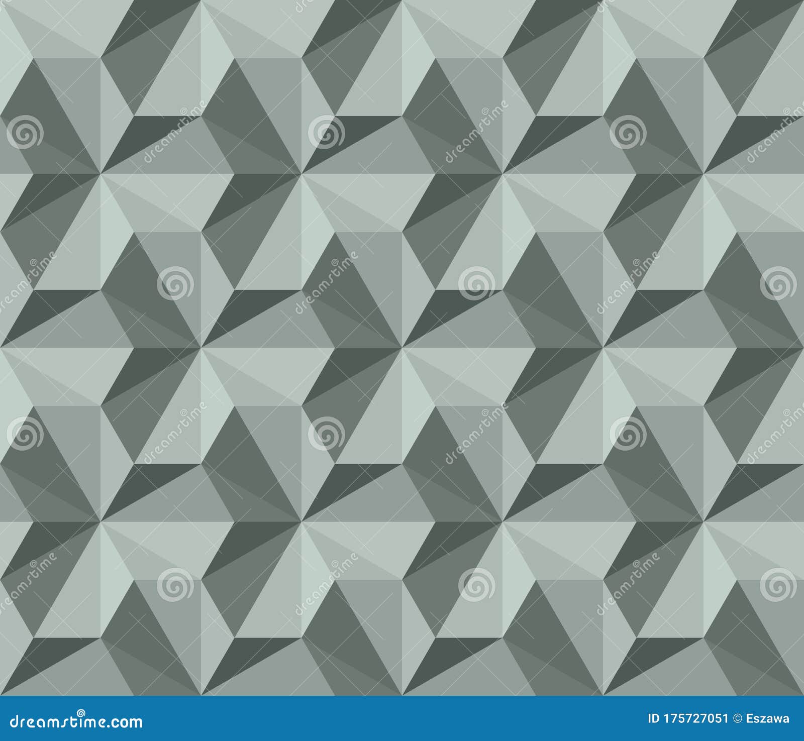 Old School Seamless Background, Triangle - Vector Illustration Stock ...