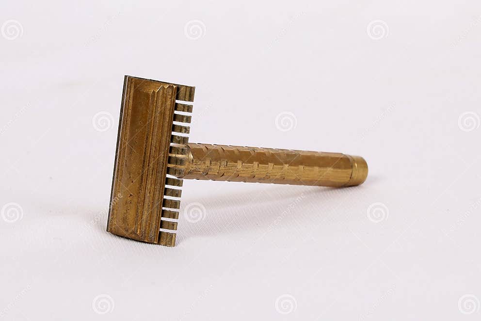 An Old School Shaving Razor Stock Photo - Image of school, razor: 216848686