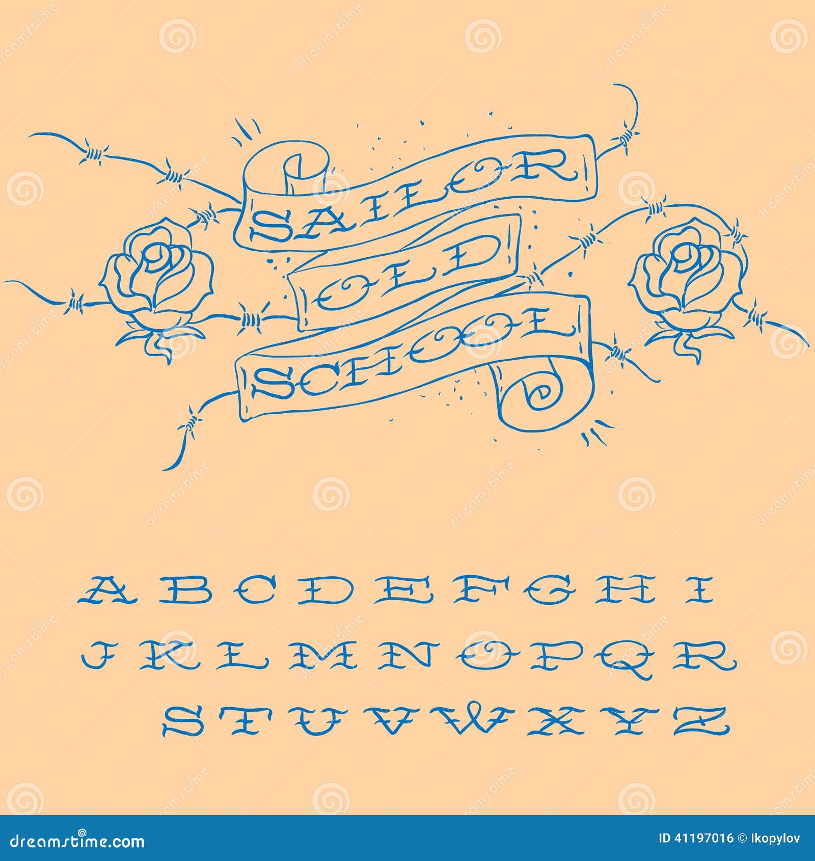 Sailor Jerry Tattoo Font