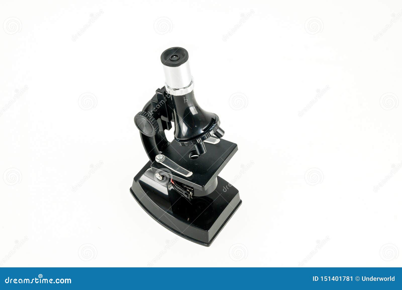 An Old Scientific Microscope Stock Image - Image of magnify, optical ...