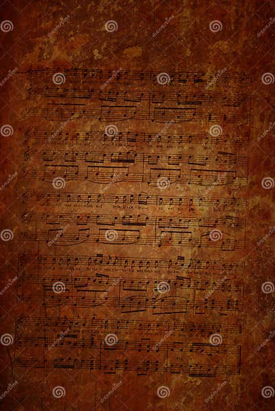 Old Score stock image. Image of decorative, musical, artwork - 19204839