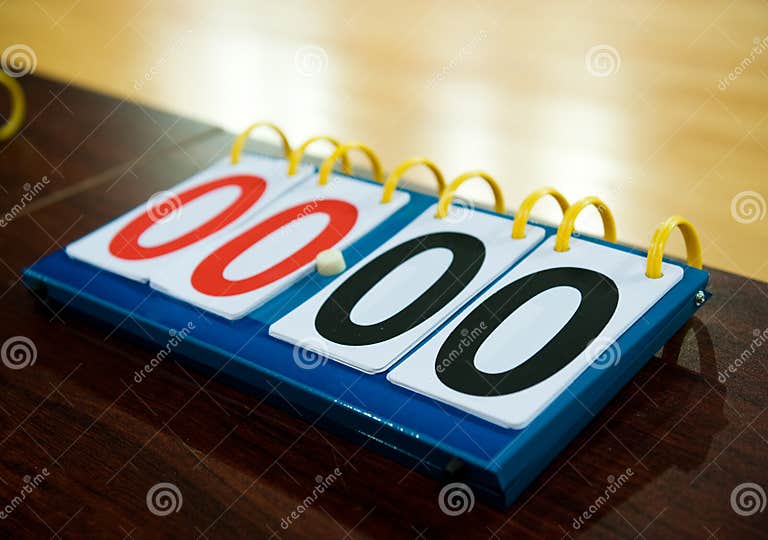 Old score board stock image. Image of counting, retro - 21591731
