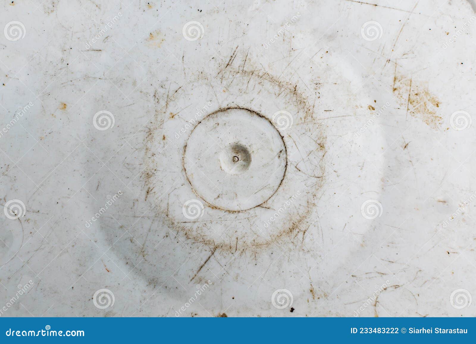 Old Scratched White Plastic Stock Photo - Image of ideas, black: 233483222