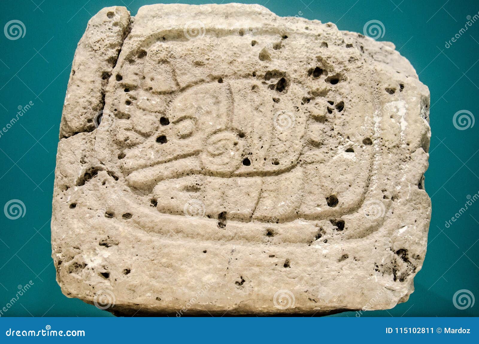Ancient Mayan Glyph Made of Stone Stock Image - Image of sculpture ...