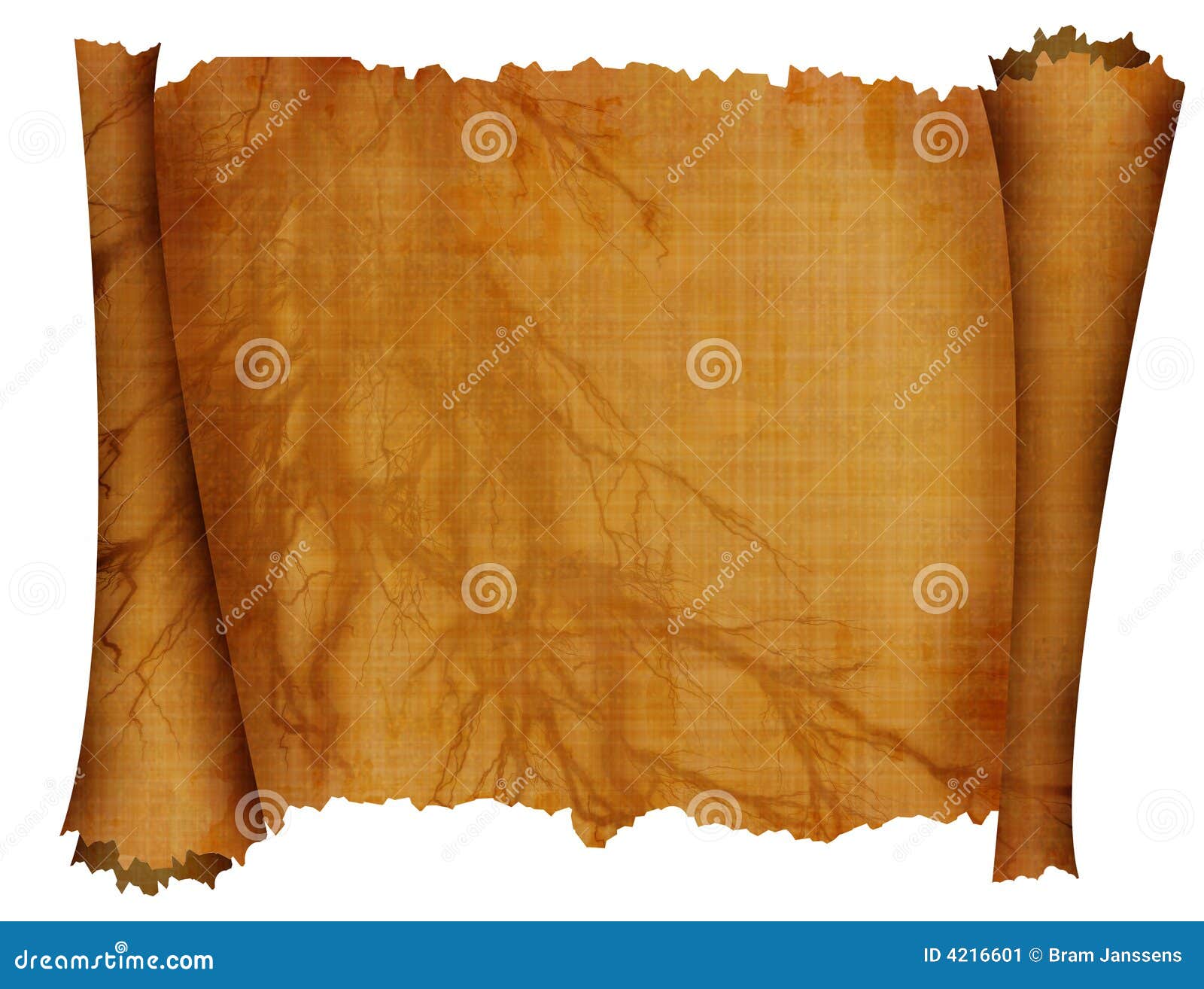 Old scroll stock illustration. Illustration of grungy - 4216601