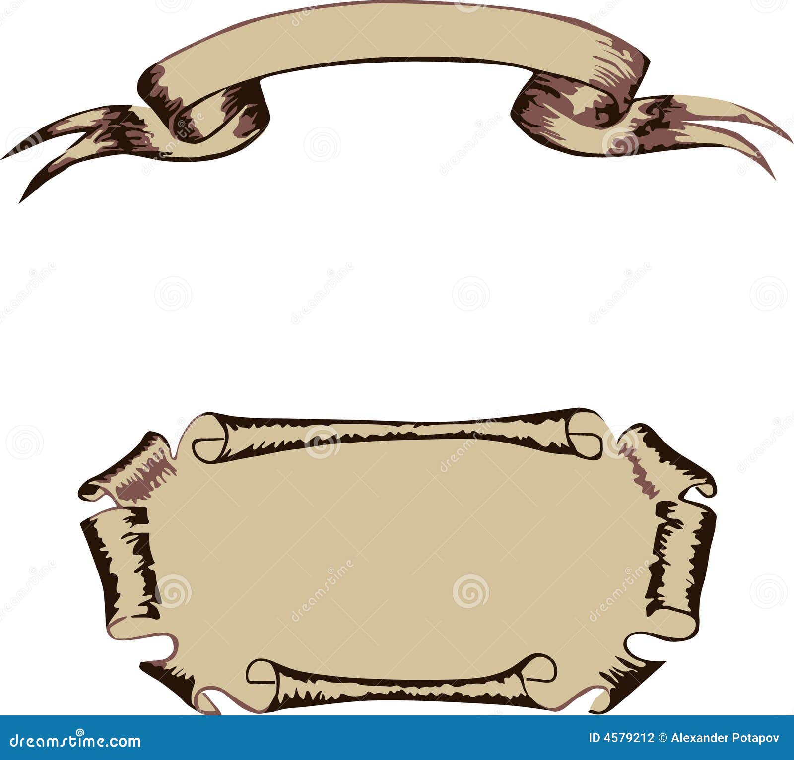 Old Scroll Stock Photography - Image: 4579212