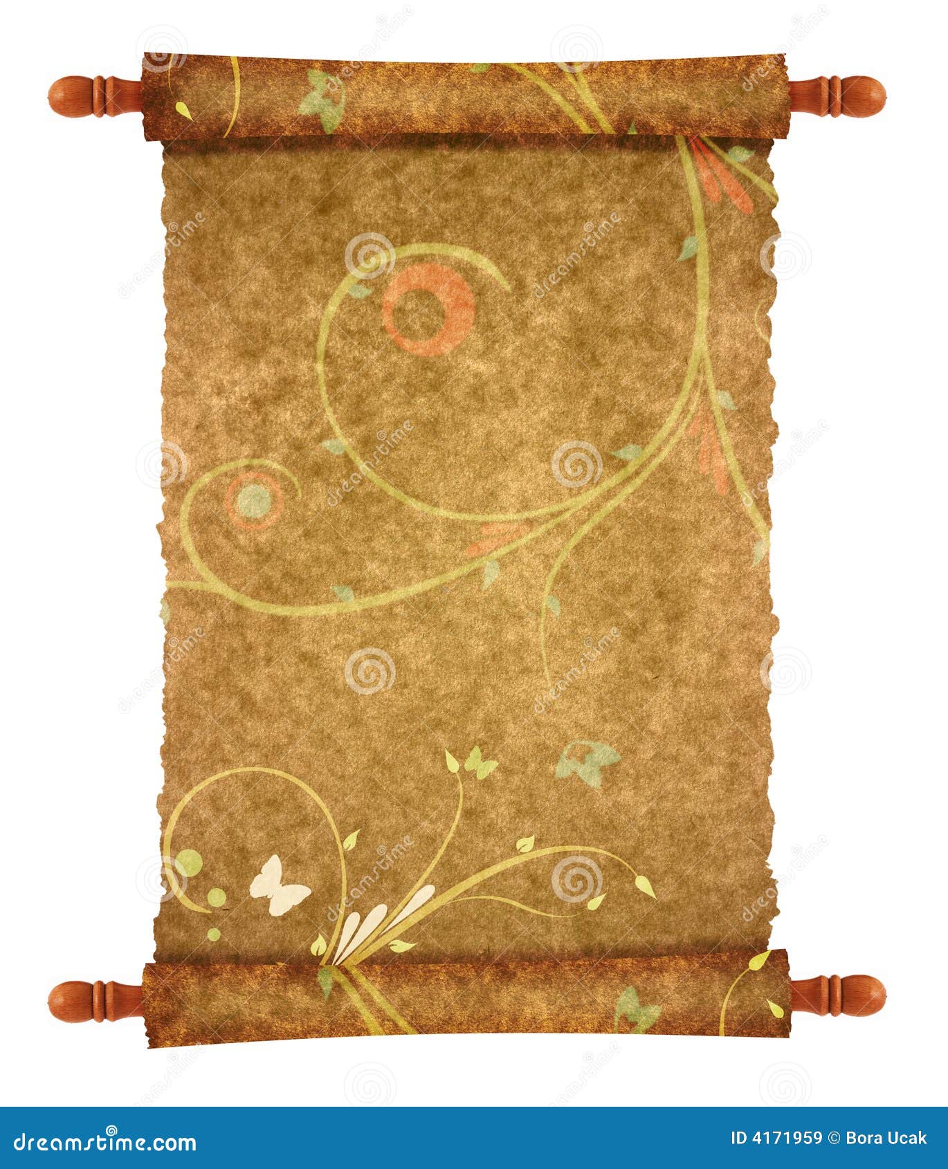 Old Scroll Page Background For Your Designs And Cartoon Vector ...