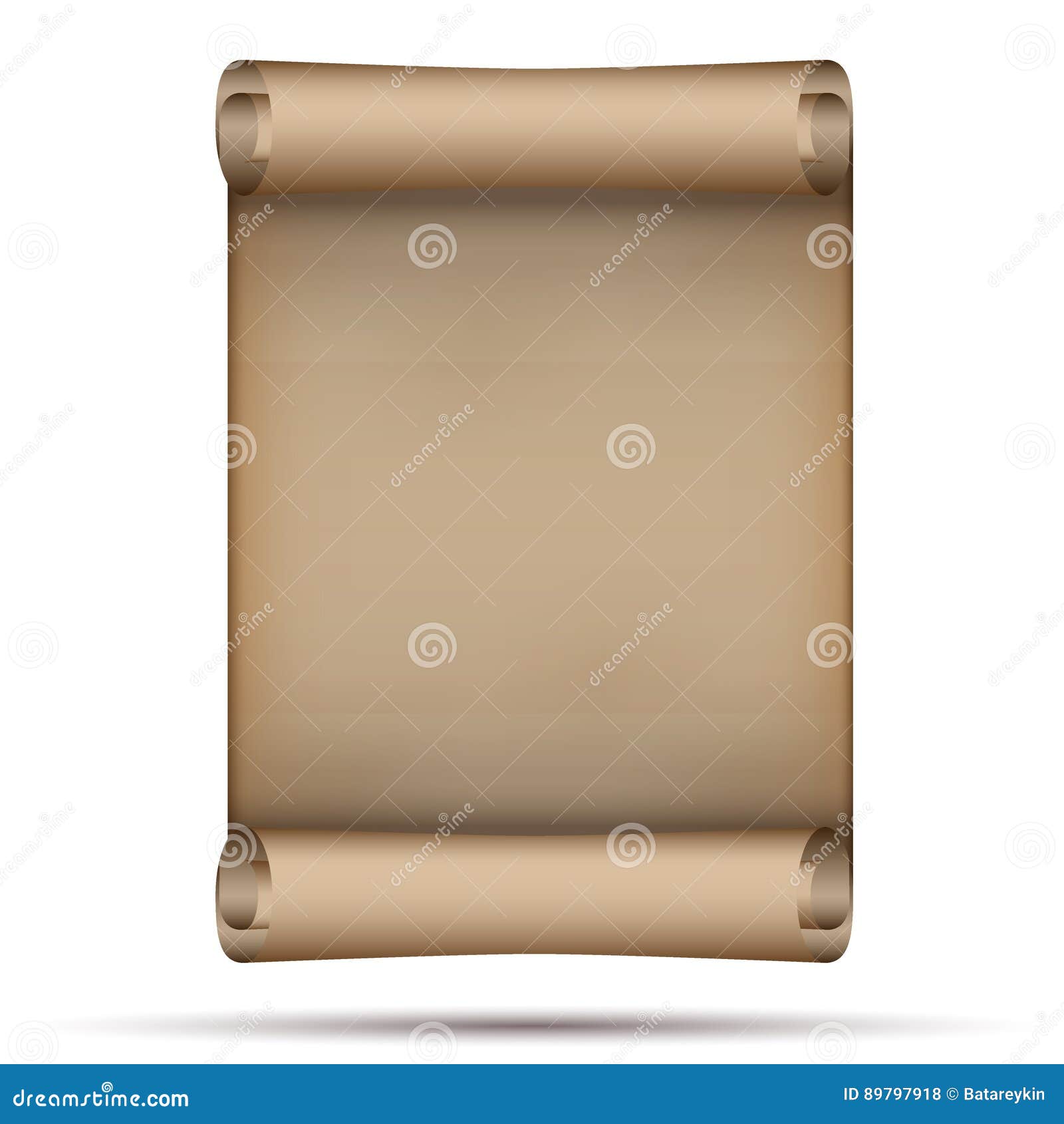 Old Scrolled Paper Stock Photo | CartoonDealer.com #89797932