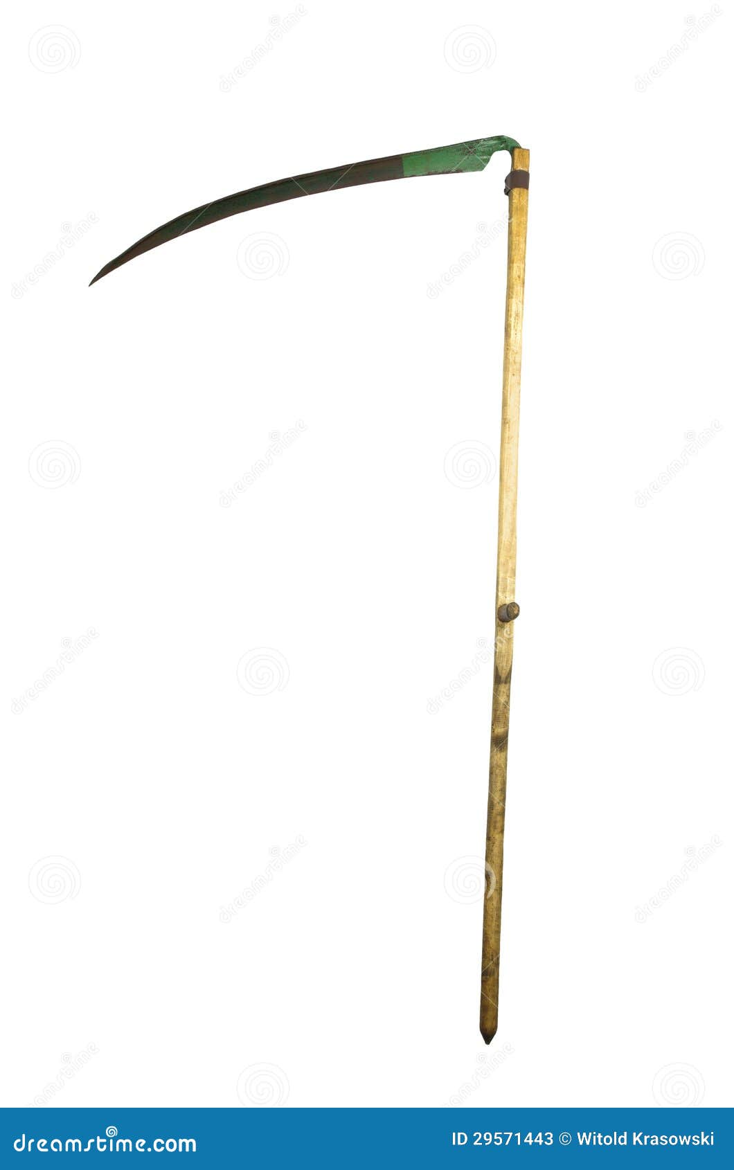 Old scythe stock image. Image of background, lifted, chore - 29571443