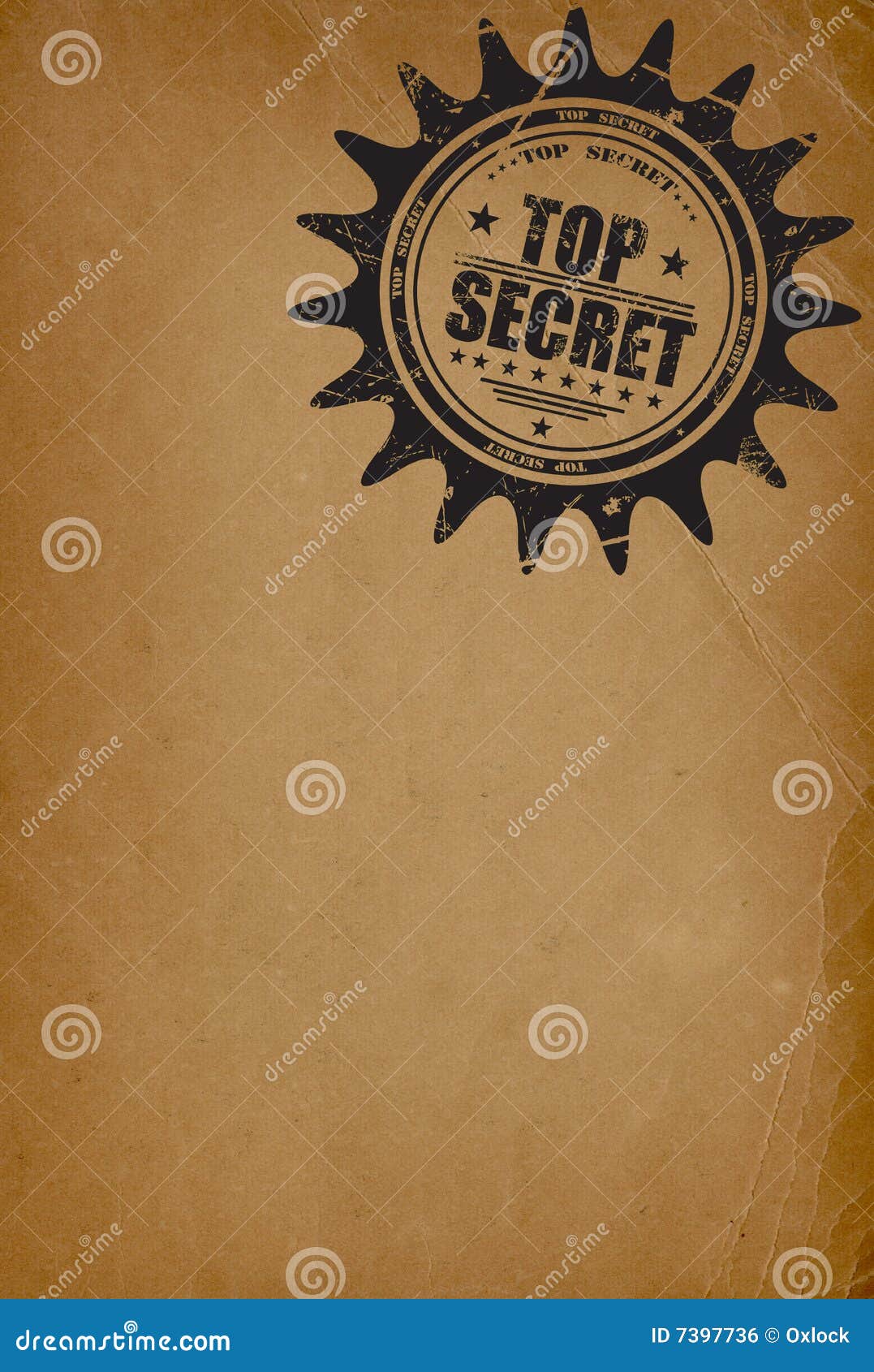 Old secret document stock illustration. Illustration of grunge - 7397736