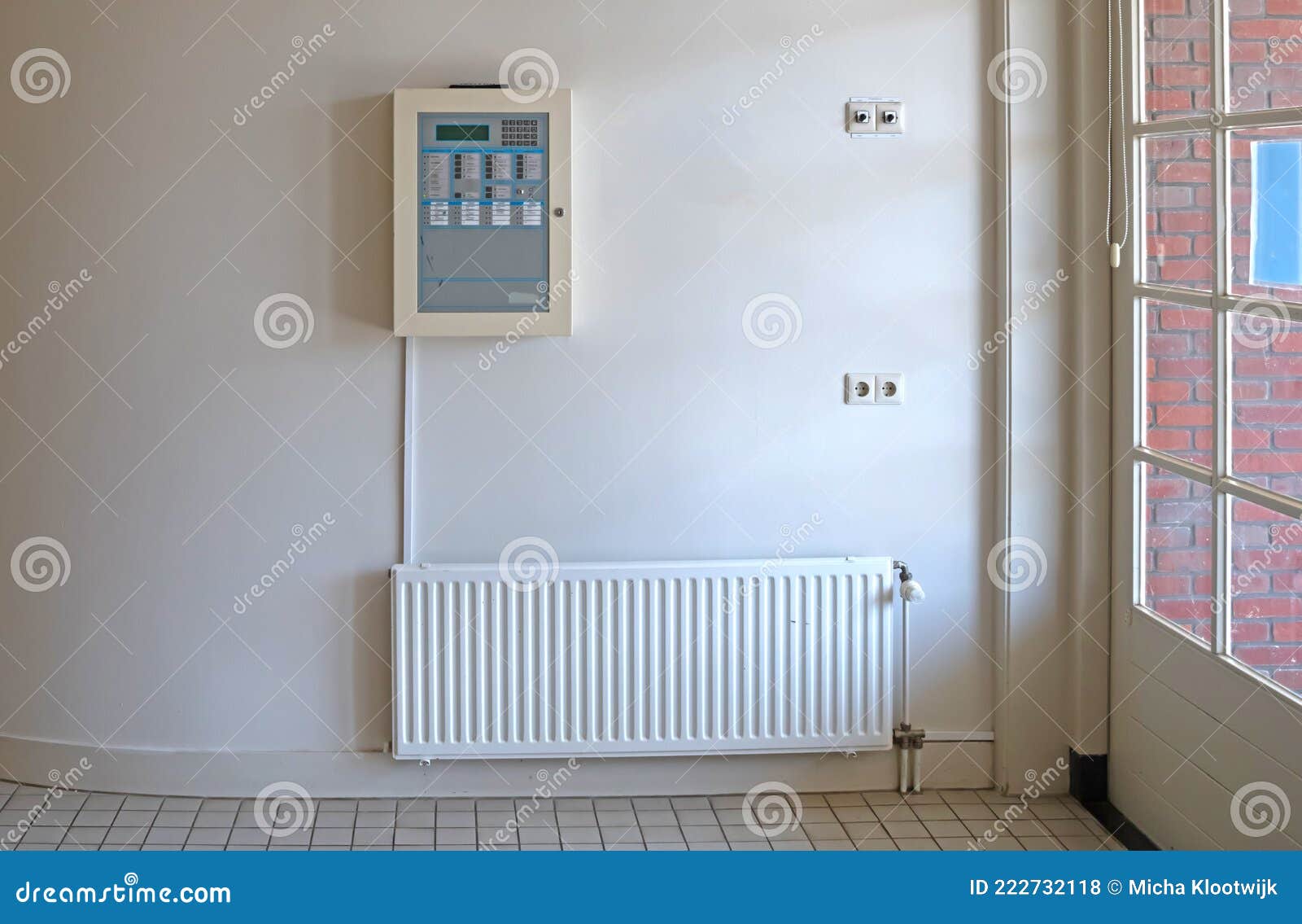 Old Security Panel on a Wall Stock Photo - Image of number, open: 222732118