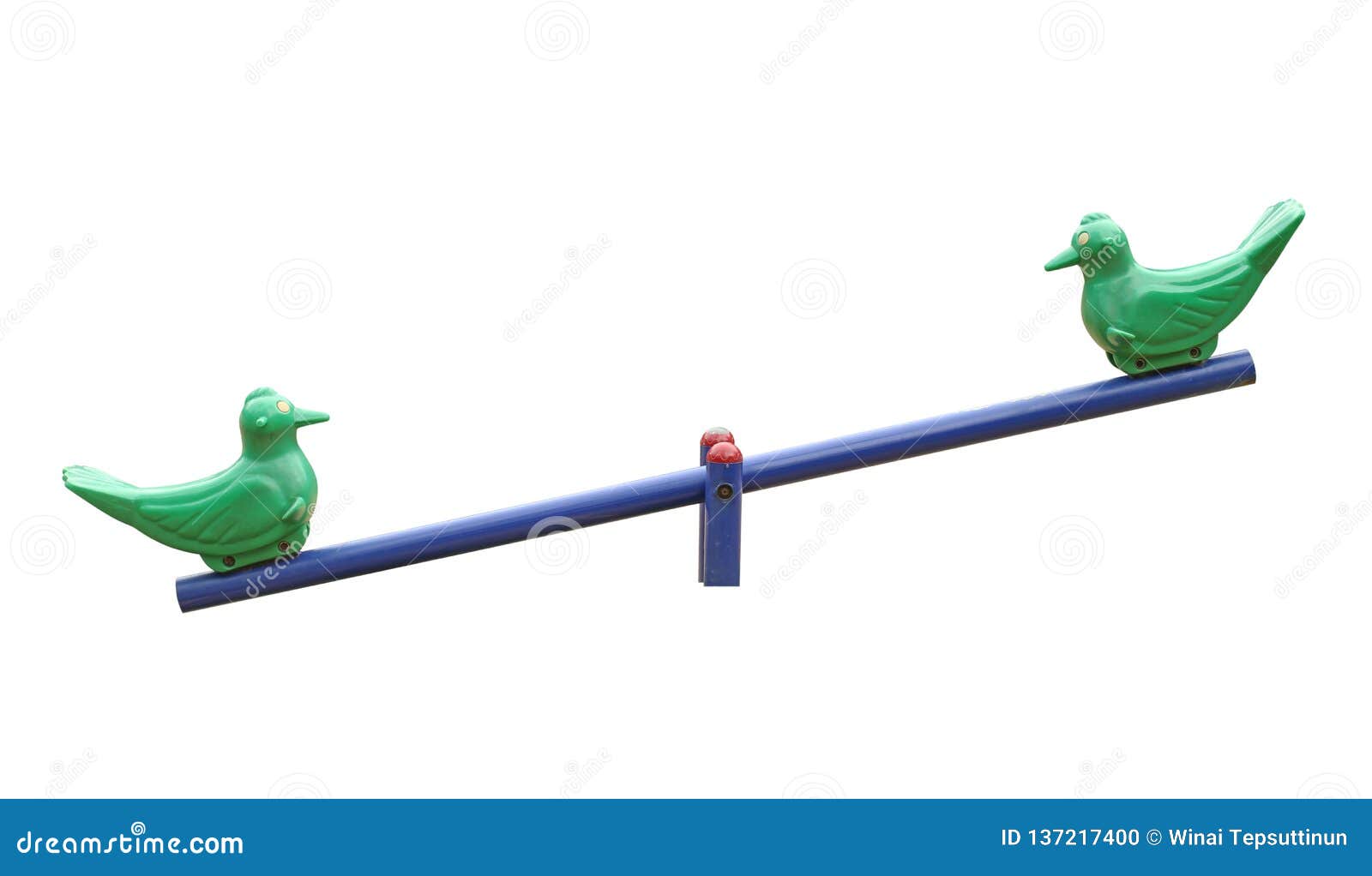 Old seesaw stock photo. Image of stability, outdoor - 137217400