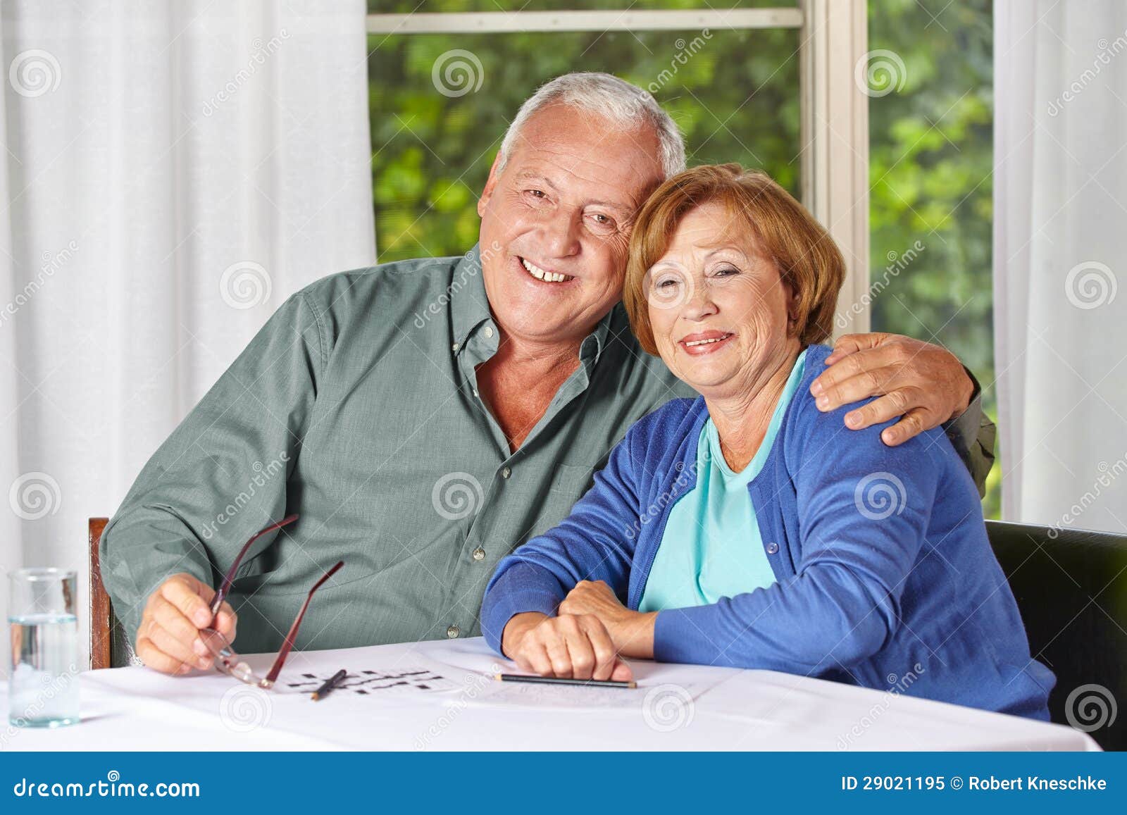 Old Senior Couple in Retirement Stock Image - Image of disease ...