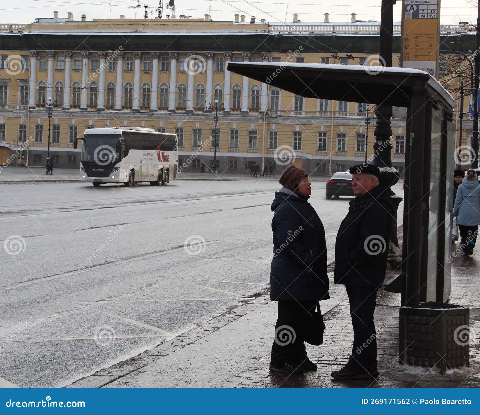 Old Senior People Waiting for Transportation Editorial Photography ...