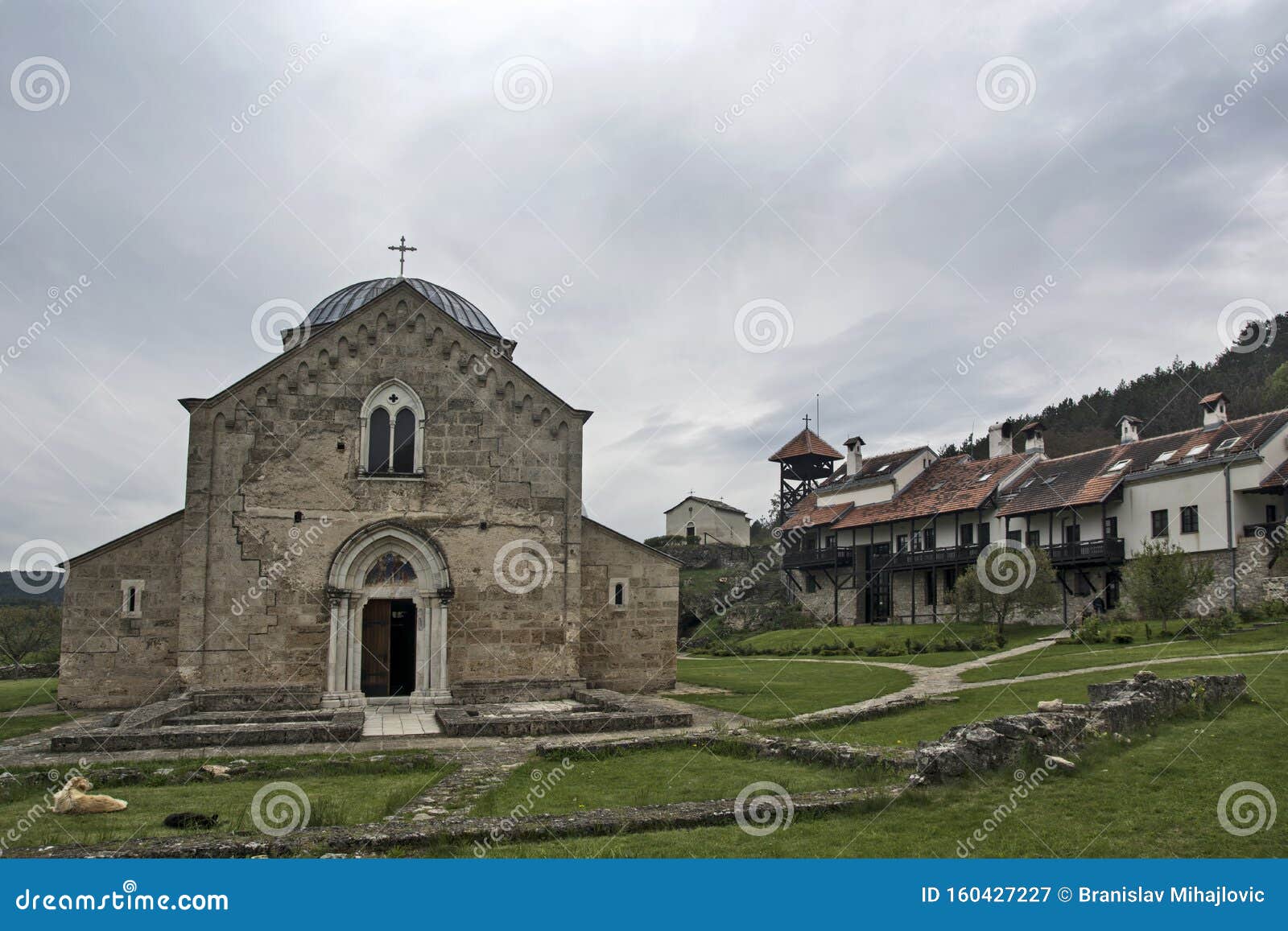 Old Serbian Monastery editorial photography. Image of history - 160427227