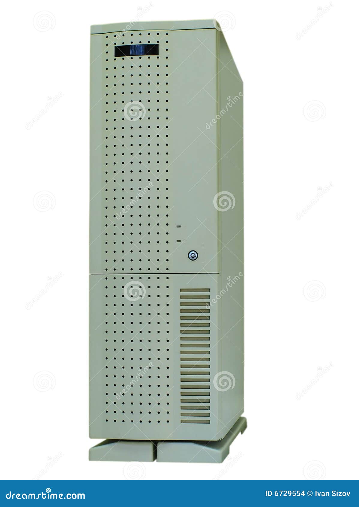 Old server stock photo. Image of computer, isolated, hardware - 6729554