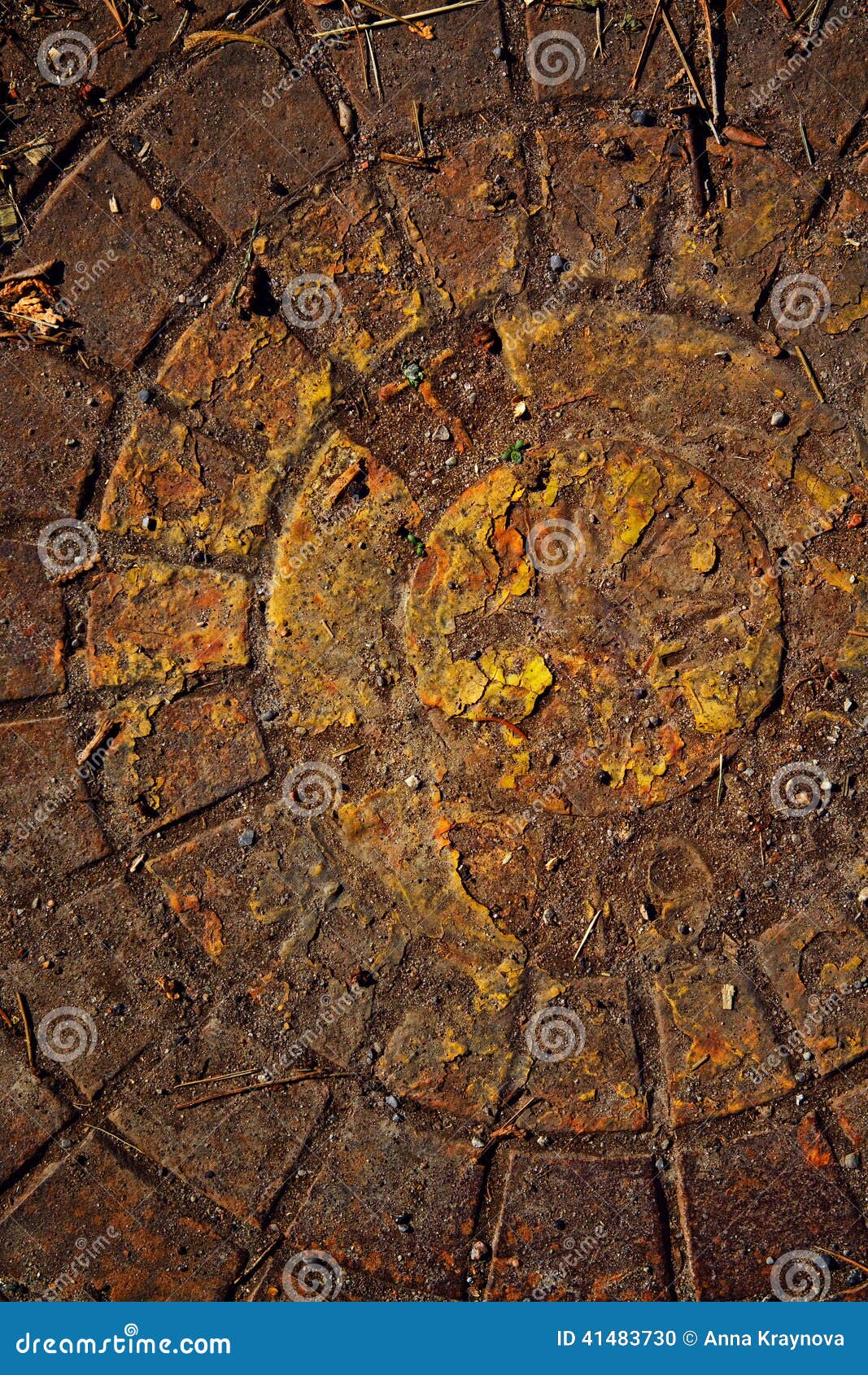 Old sewage manhole texture stock photo. Image of circle - 41483730