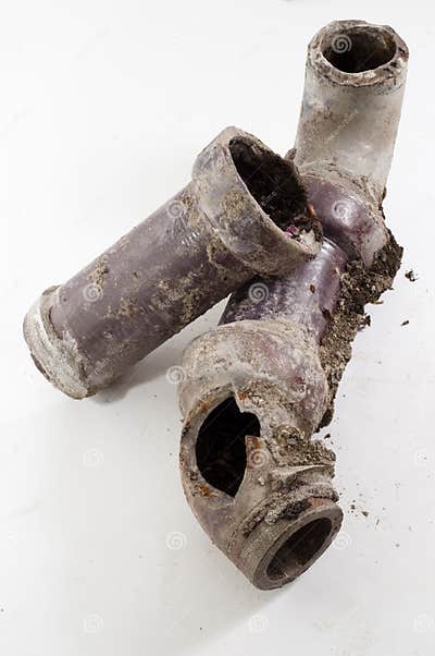 Old sewage pipe stock photo. Image of white, waste, sewage - 13843840