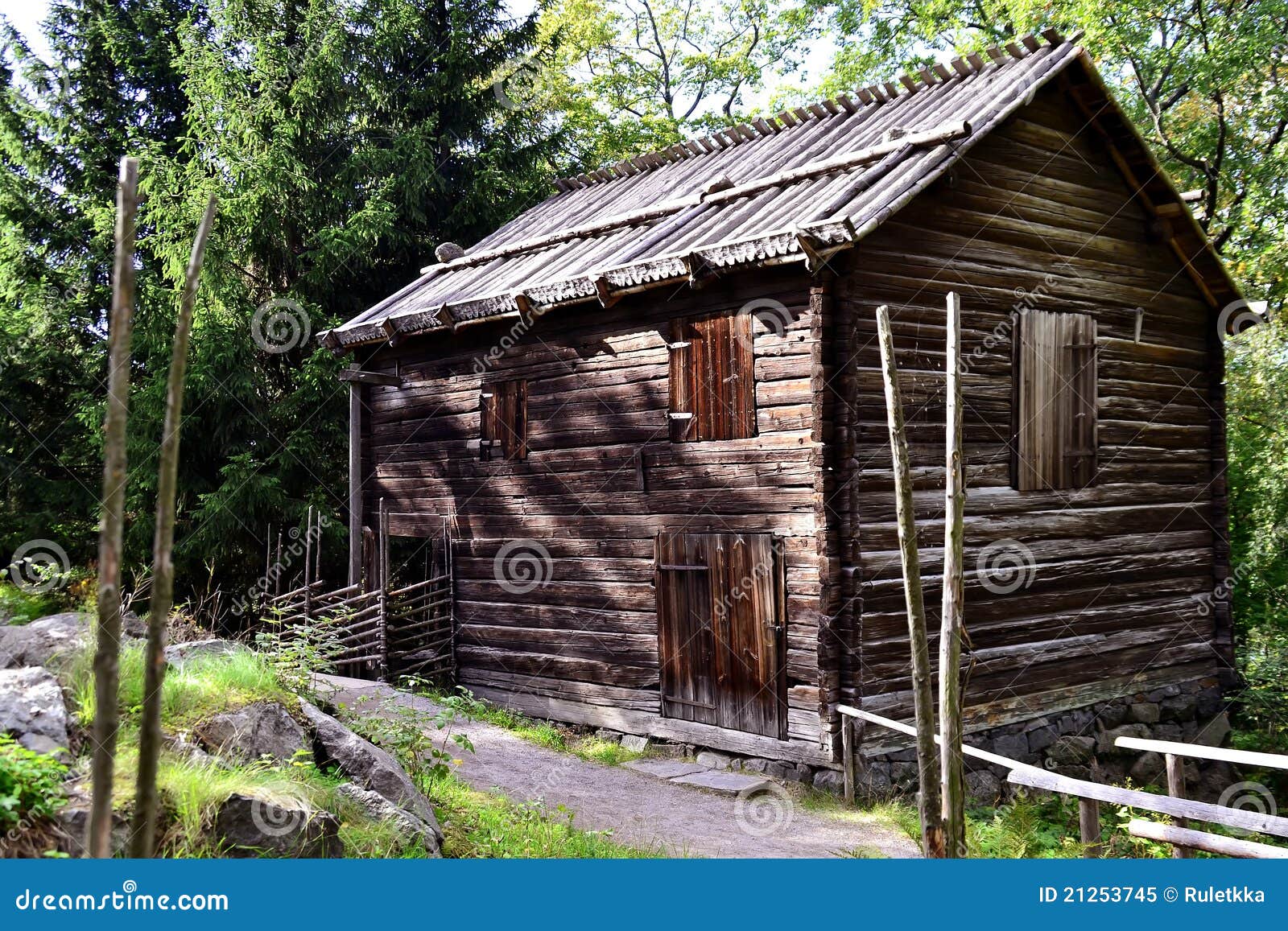 Old shabby house stock image. Image of open, openair - 21253745