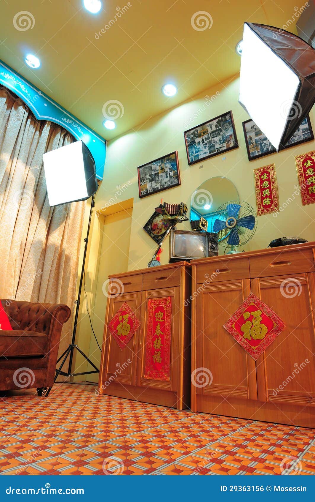 Old Shanghai Studio Decoration Editorial Photo - Image of shanghai ...