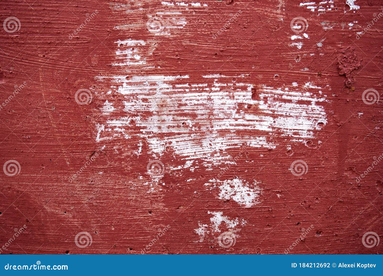 Old Sharped Red Painted Wall Abstract Texture Background. Scratch Wall ...