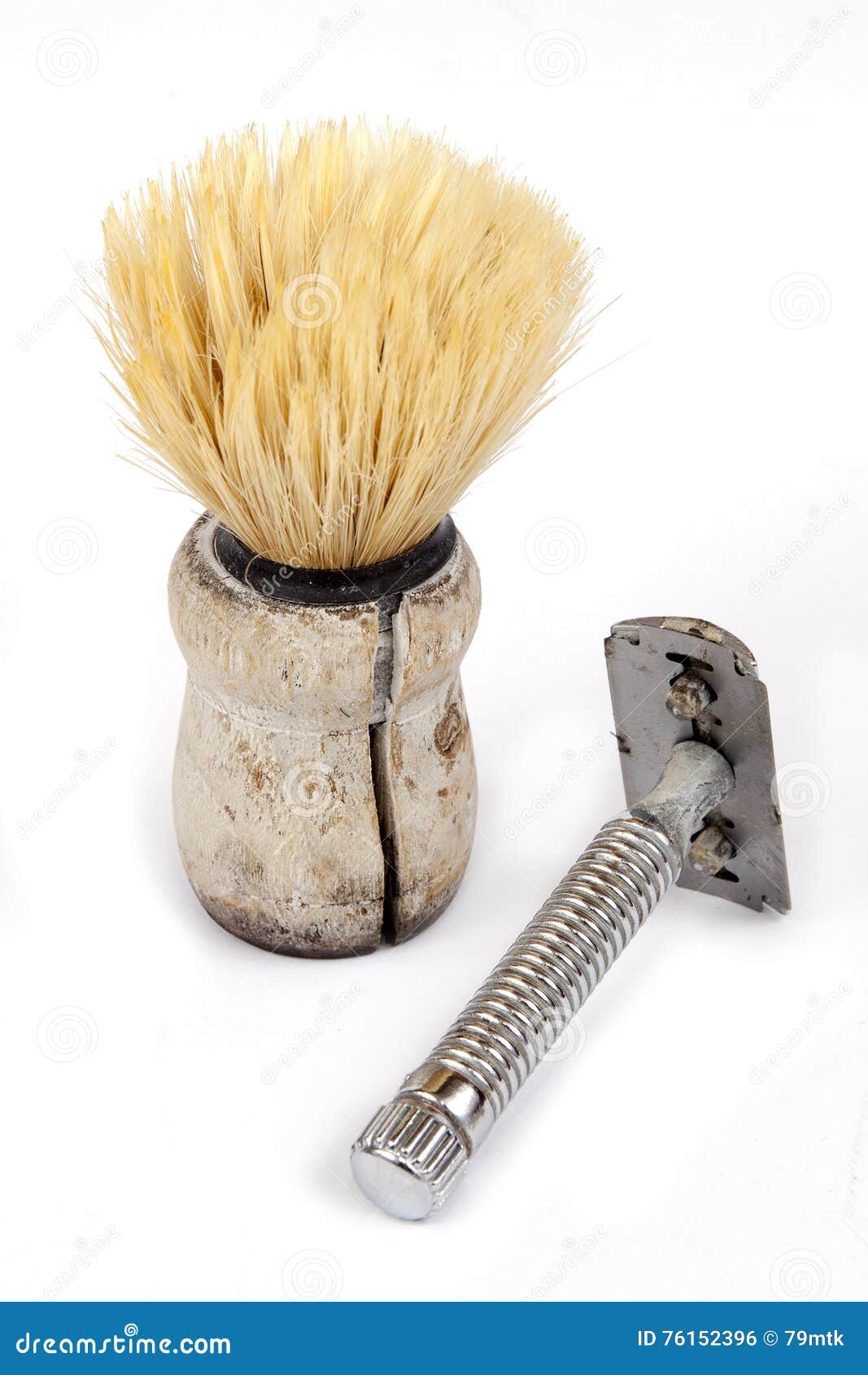 Old shaving materials stock photo. Image of shave, dirty - 76152396