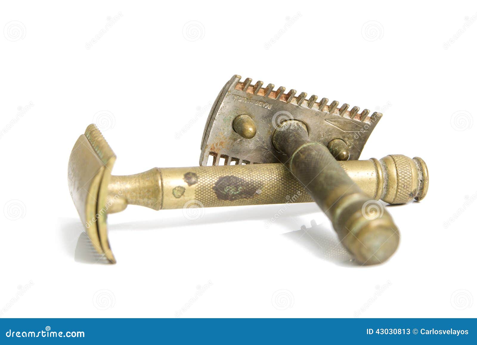 Old Shaving Razor stock image. Image of history, retro - 43030813