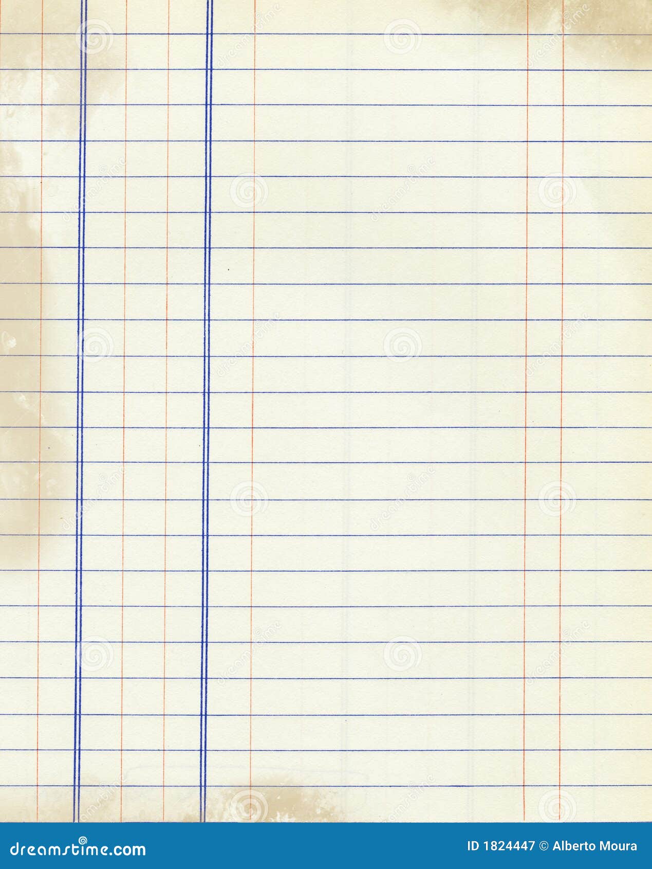 Old Sheet stock image. Image of torn, retro, weathered - 1824447