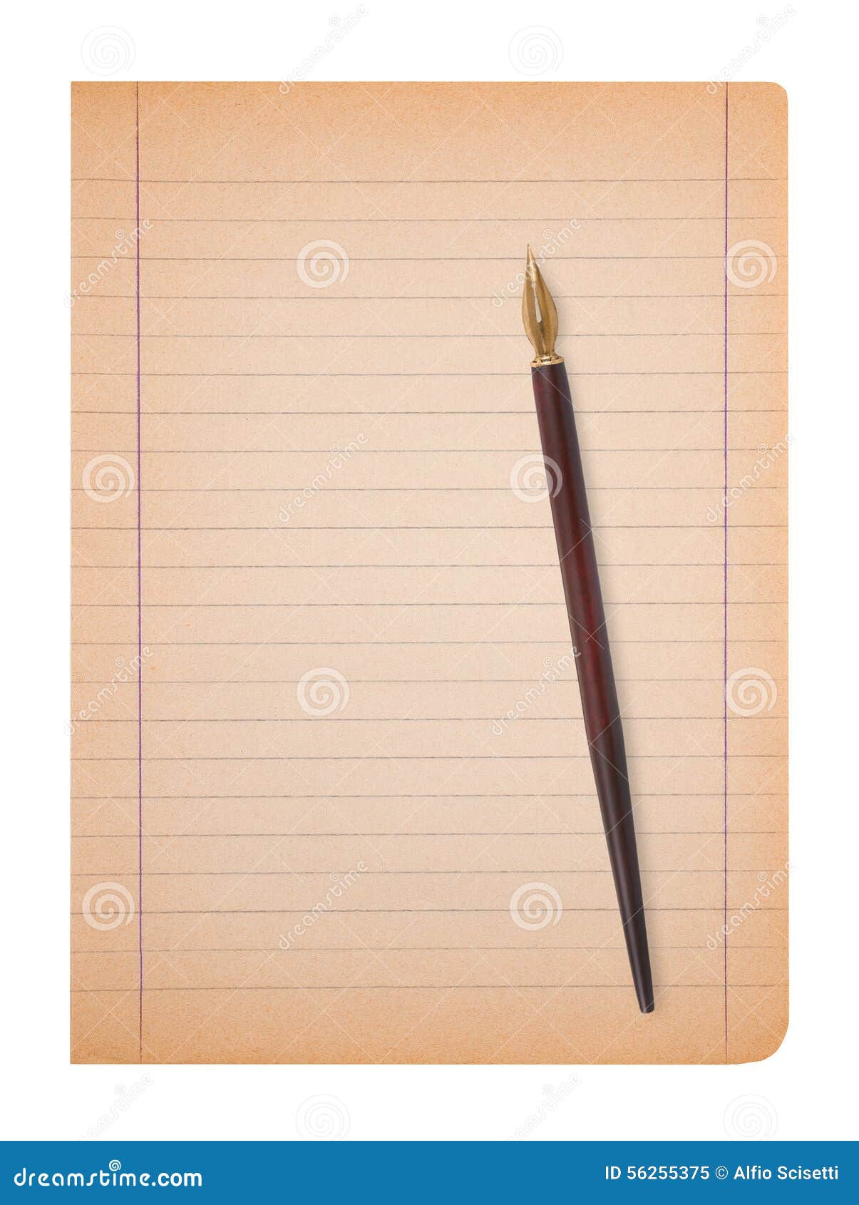 Old sheet with pen stock image. Image of handwriting - 56255375