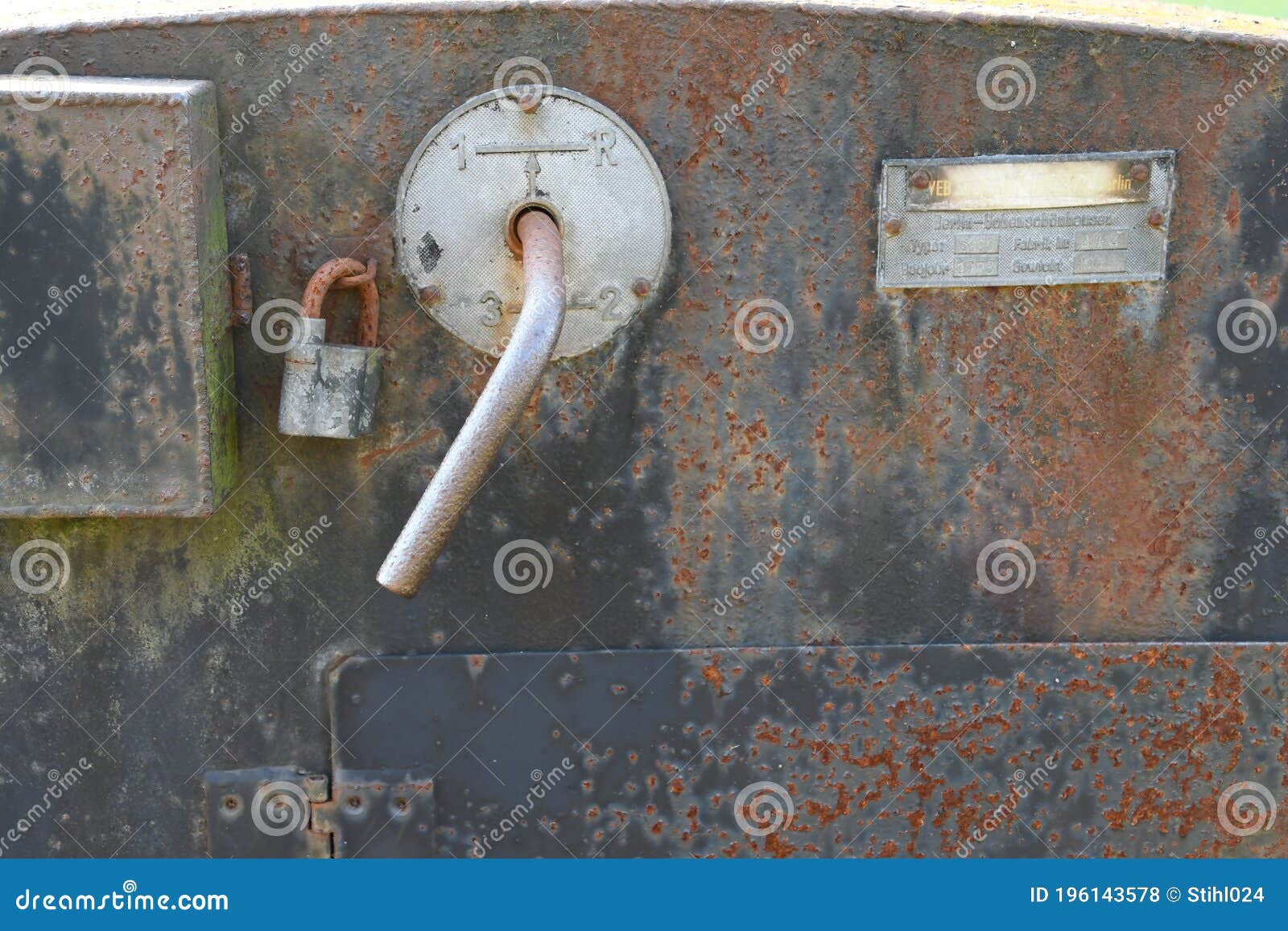 Old Shift Gear Stick of an Earth Mover Machine Stock Photo - Image of ...
