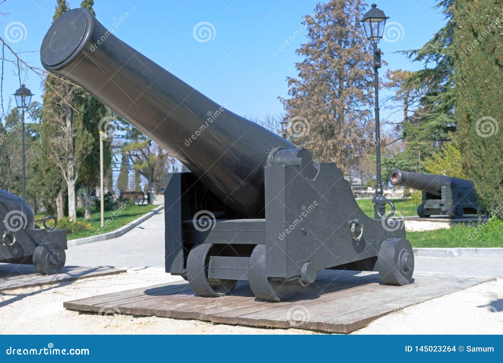 Old ship cannon stock photo. Image of defending, cannon - 145023264