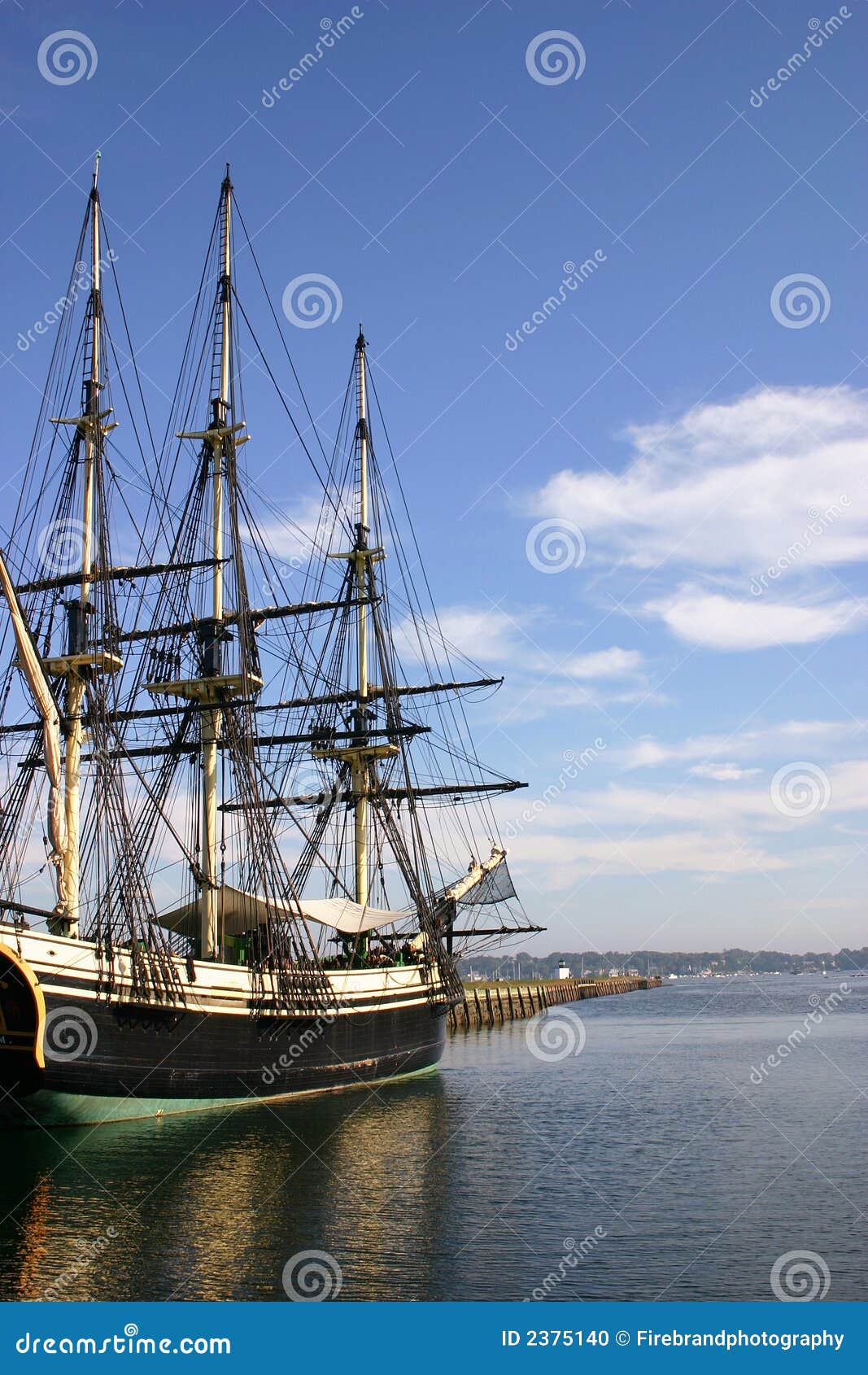Old ship at dock stock photo. Image of outdoors, nautical - 2375140